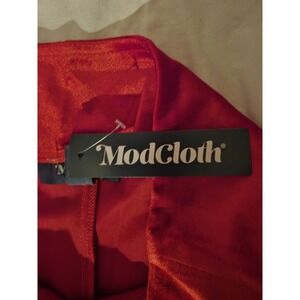 Modcloth | Pants & Jumpsuits | Modcloth Nwt Red Velvet Flare Bottom ...